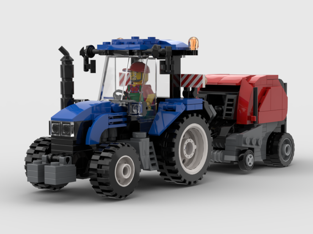 LEGO MOC Round Baler by kotska261 | Rebrickable - Build with LEGO