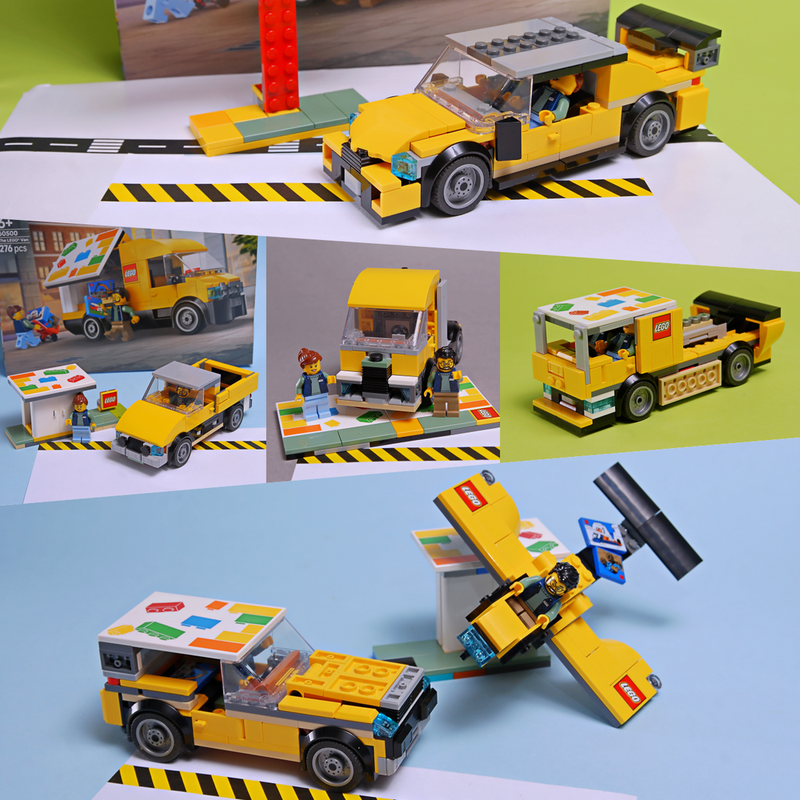 LEGO MOC 60500 5in1 by Keep On Bricking | Rebrickable - Build with LEGO