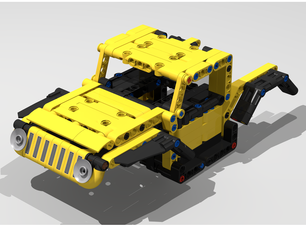 LEGO MOC Jeep Wrangler Body by twooosim | Rebrickable - Build with LEGO