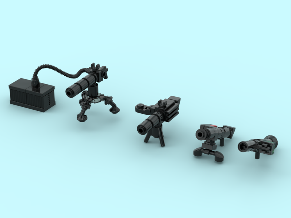 LEGO MOC-247277 Clone weapons assortment by Questions | Rebrickable ...