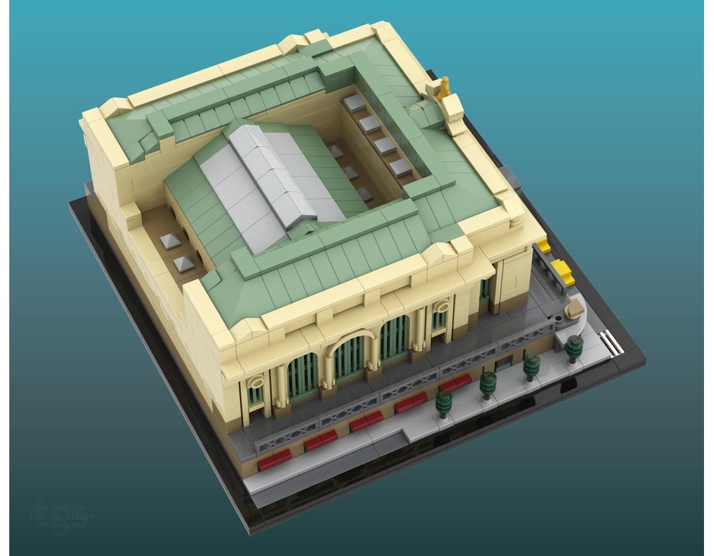 LEGO MOC Grand Central Terminal by T.Brick | Rebrickable - Build with LEGO
