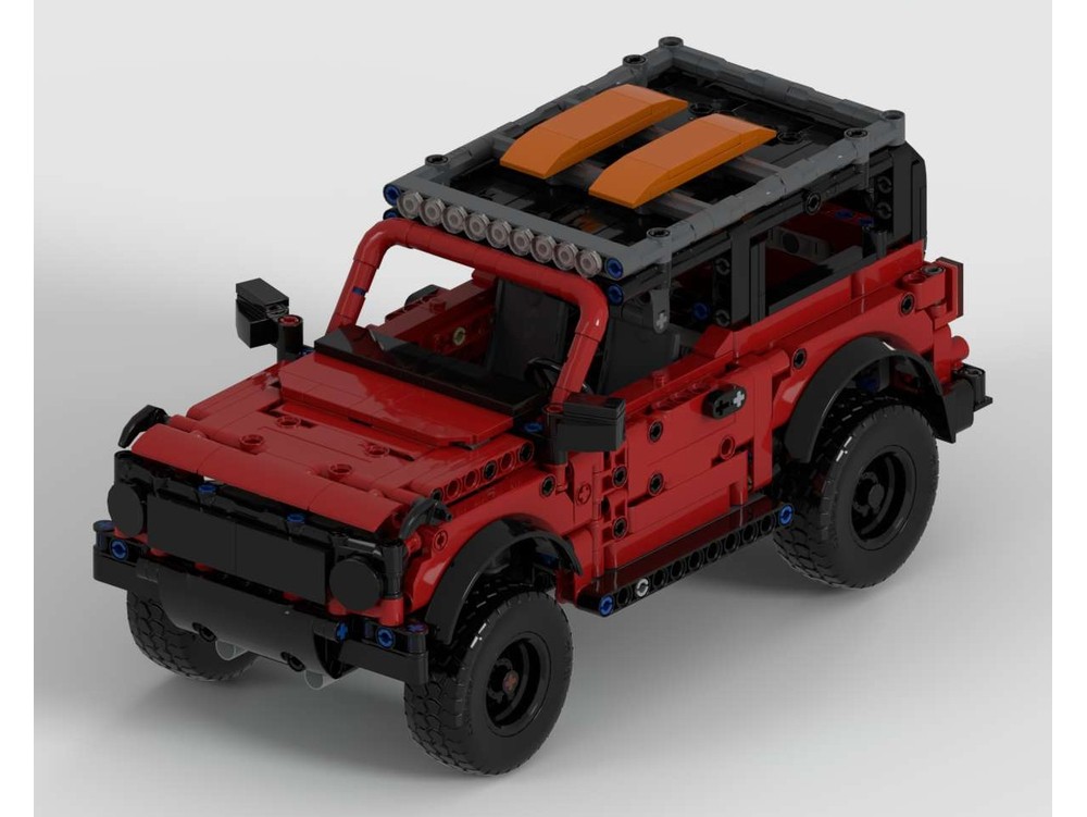 LEGO MOC Ford Bronco RC Mod BuWizz 2 by Filmtorial | Rebrickable ...