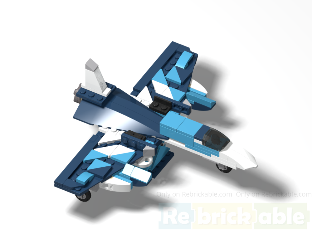 LEGO MOC Dassault Mirage 2000 by nfrealmusic13 productions ...