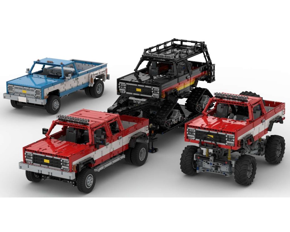 LEGO MOC-247310 Chevrolet K30 Dually by Stinkwell Exhaust Creations ...