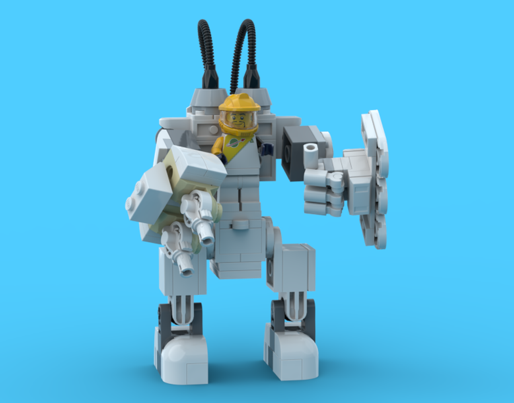 LEGO MOC-247319 Spaceport perimeter security mech by 12lexi ...