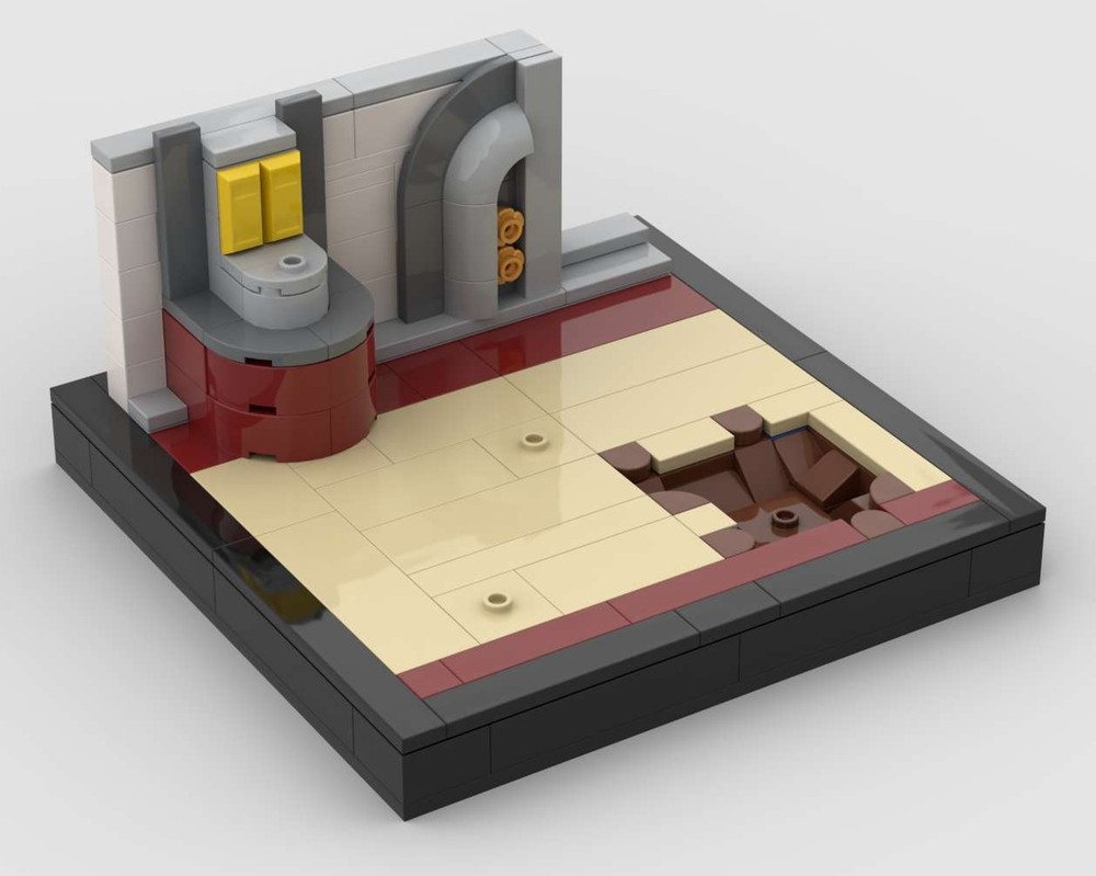 LEGO MOC Temple Duel Mini MOC by RMC1138 | Rebrickable - Build with LEGO