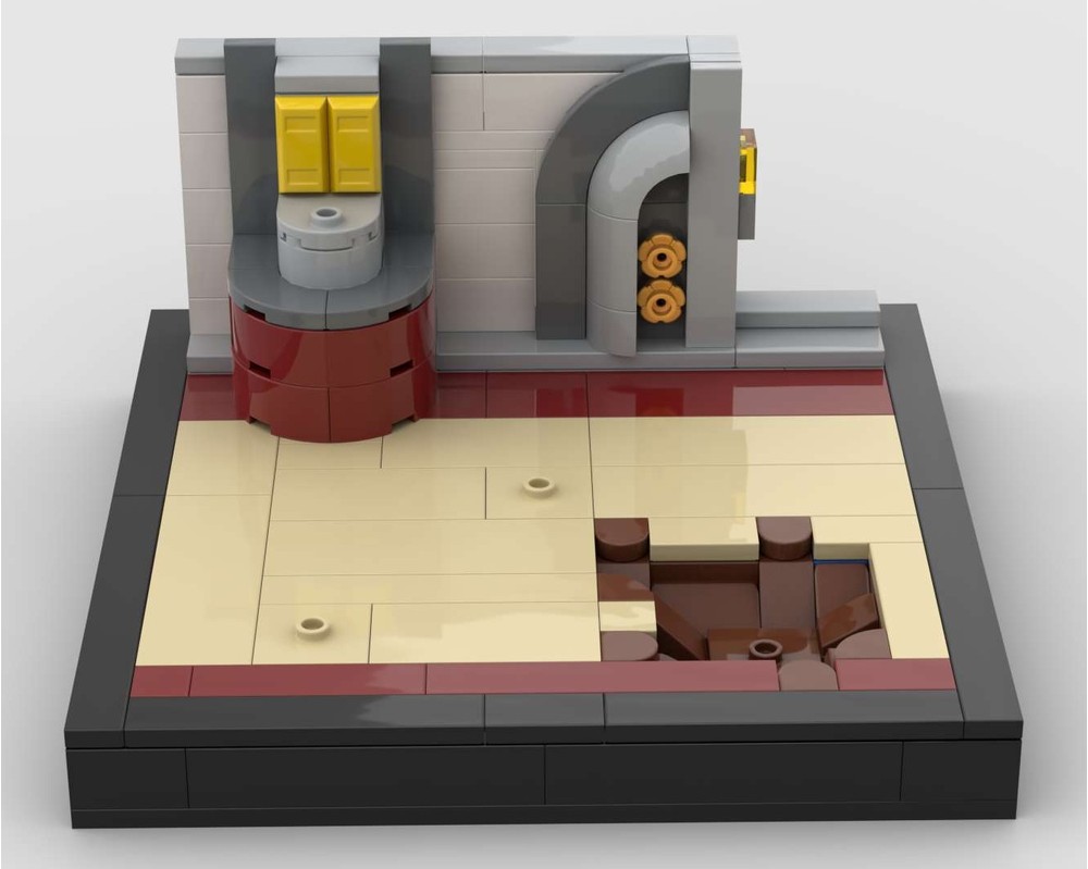LEGO MOC Temple Duel Mini MOC by RMC1138 | Rebrickable - Build with LEGO