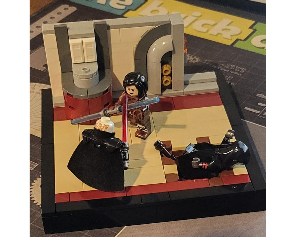 LEGO MOC-247324 Temple Duel Mini MOC by RMC1138 | Rebrickable - Build ...