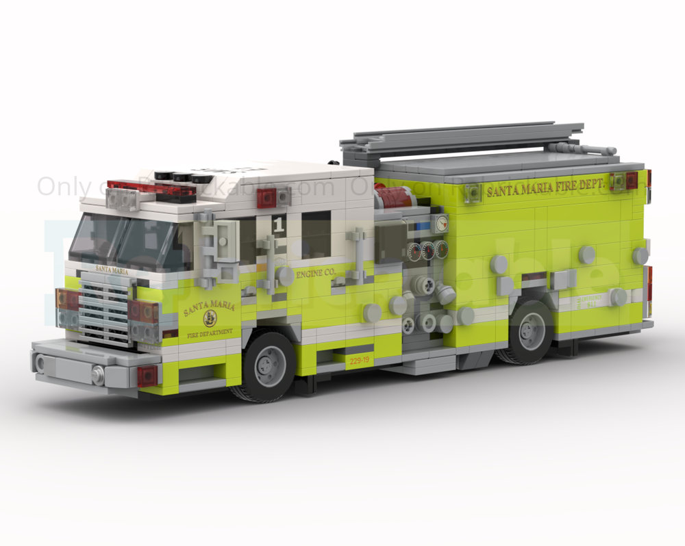 LEGO MOC 2020 Spartan Gladiator/HITECH Fire Engine Santa Maria FD by ...
