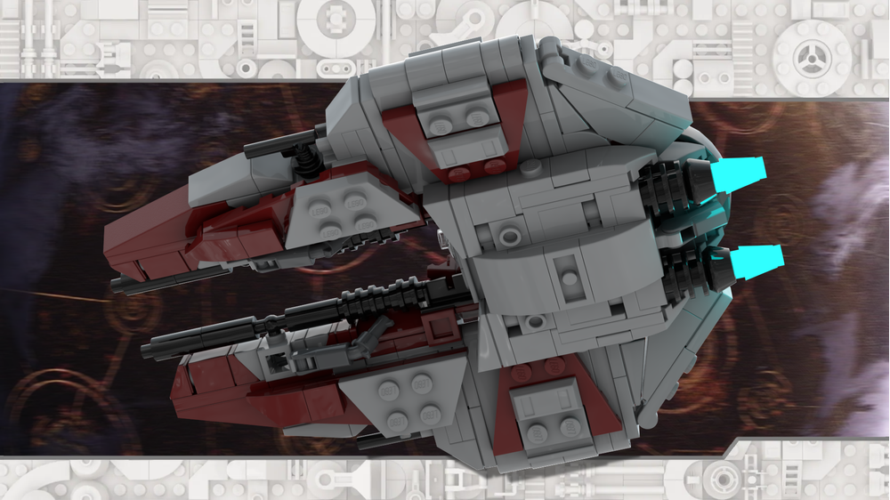 LEGO MOC-247356 Obi-Wan's Red Eta-2 Actis-Class Interceptor by ...
