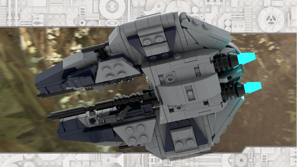 LEGO MOC Obi-Wan's Blue Eta-2 Actis-Class Interceptor by LukeSkybuilder ...