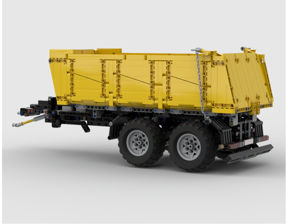 LEGO MOC Dump Trailer by JF551 | Rebrickable - Build with LEGO