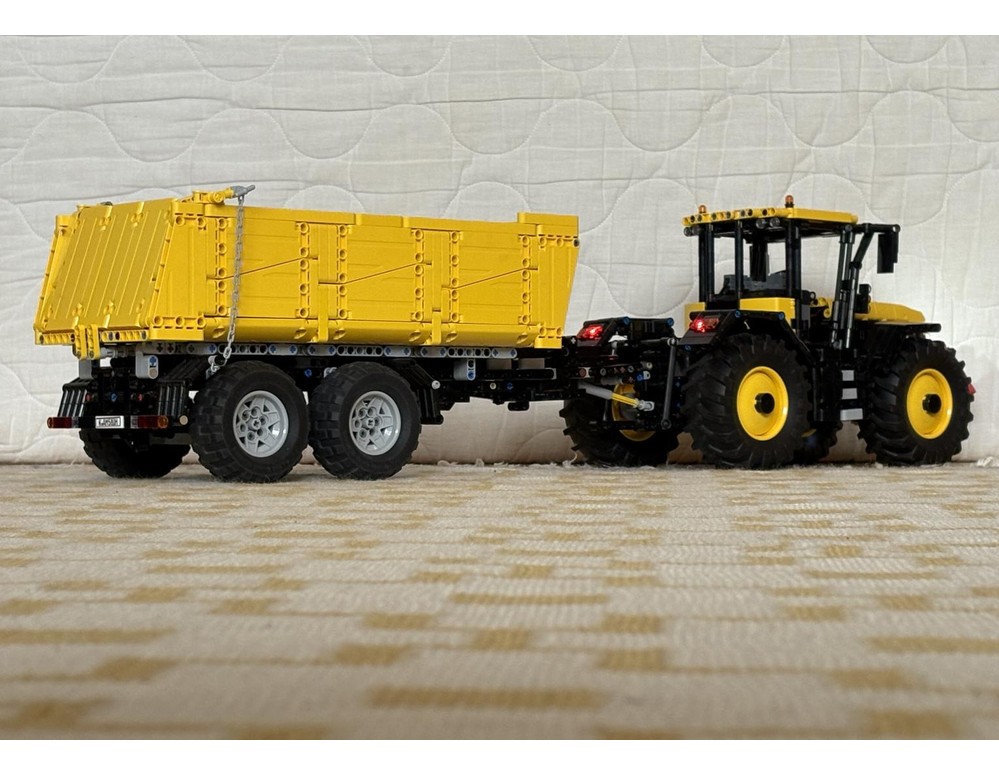 LEGO MOC Dump Trailer by JF551 | Rebrickable - Build with LEGO