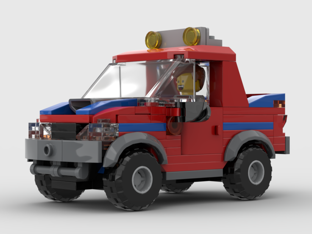 LEGO MOC-247370 Light Offroader by kotska261 | Rebrickable - Build with ...