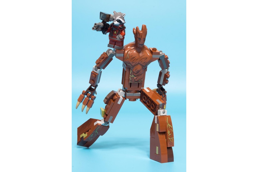 LEGO MOC 76020 Adult Groot: Extended Version by apparat | Rebrickable ...
