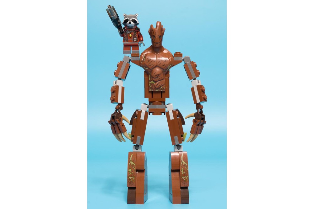 LEGO MOC 76020 Adult Groot: Extended Version by apparat | Rebrickable ...