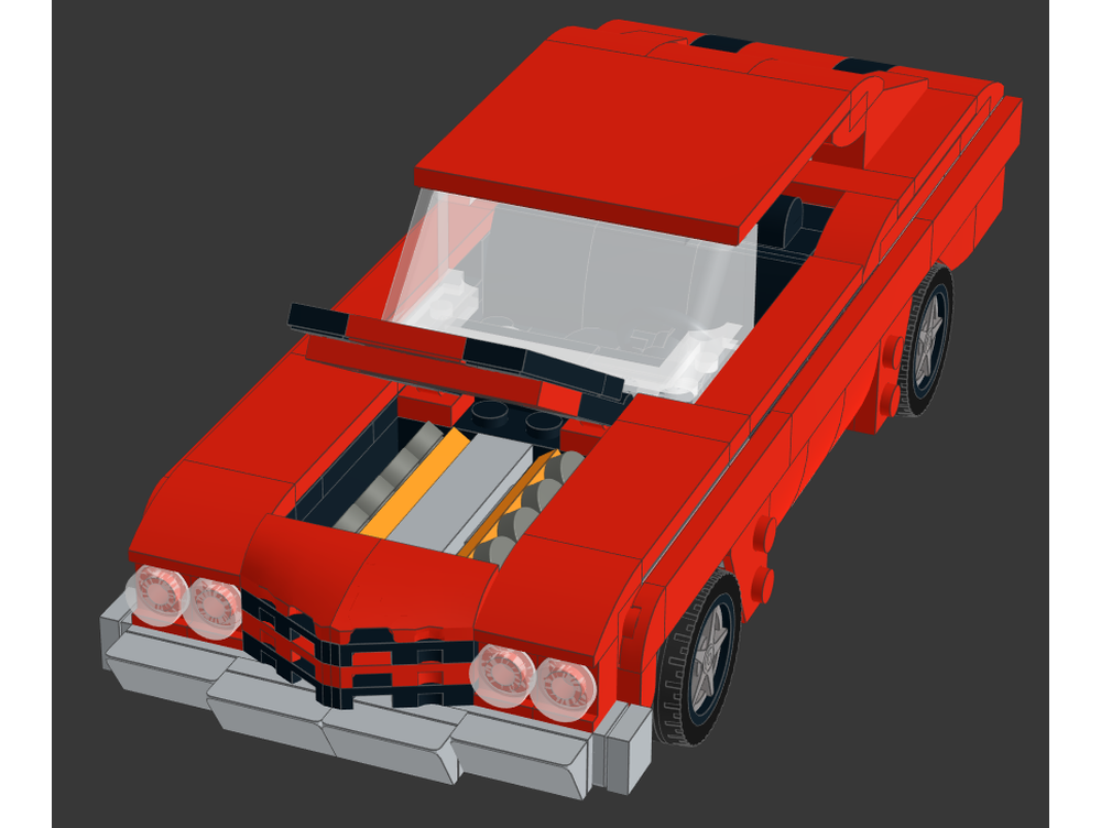 LEGO MOC 1970 Chevrolet Chevelle by Charlies_Custom_Cars | Rebrickable ...