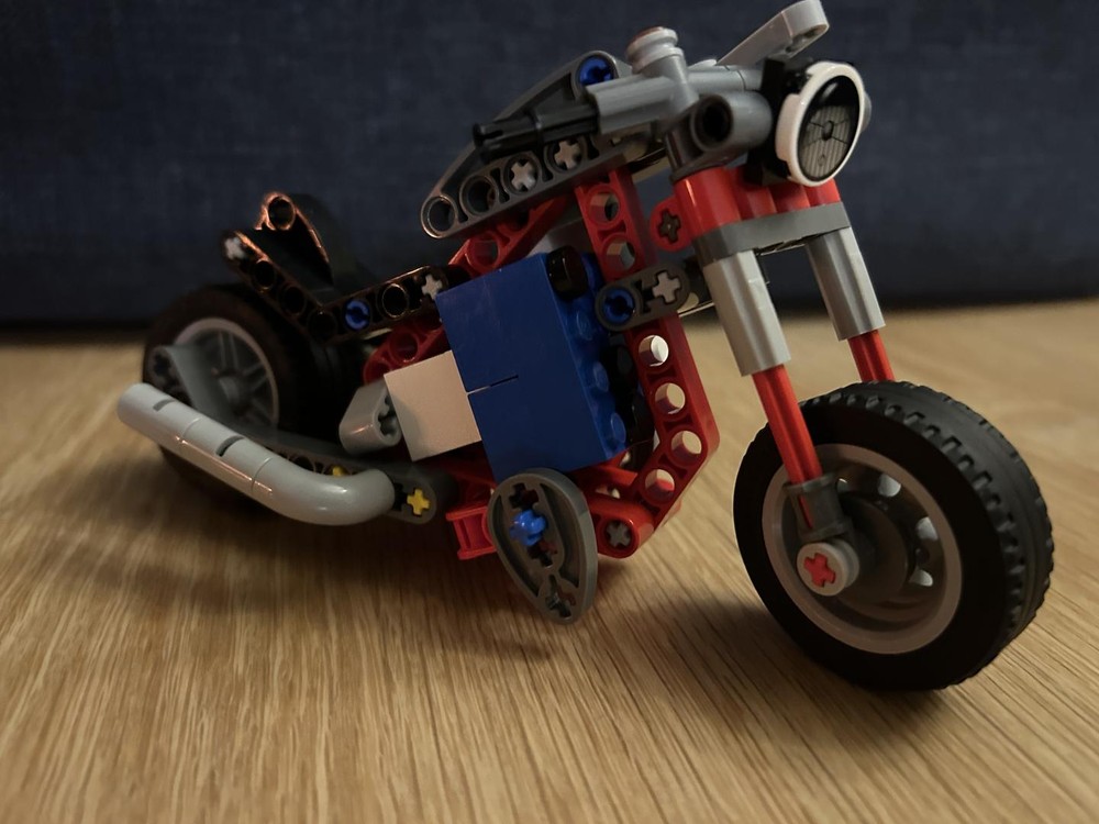 LEGO MOC-247398 Motorised 42132 Motorcycle using Circuit Cubes by ...