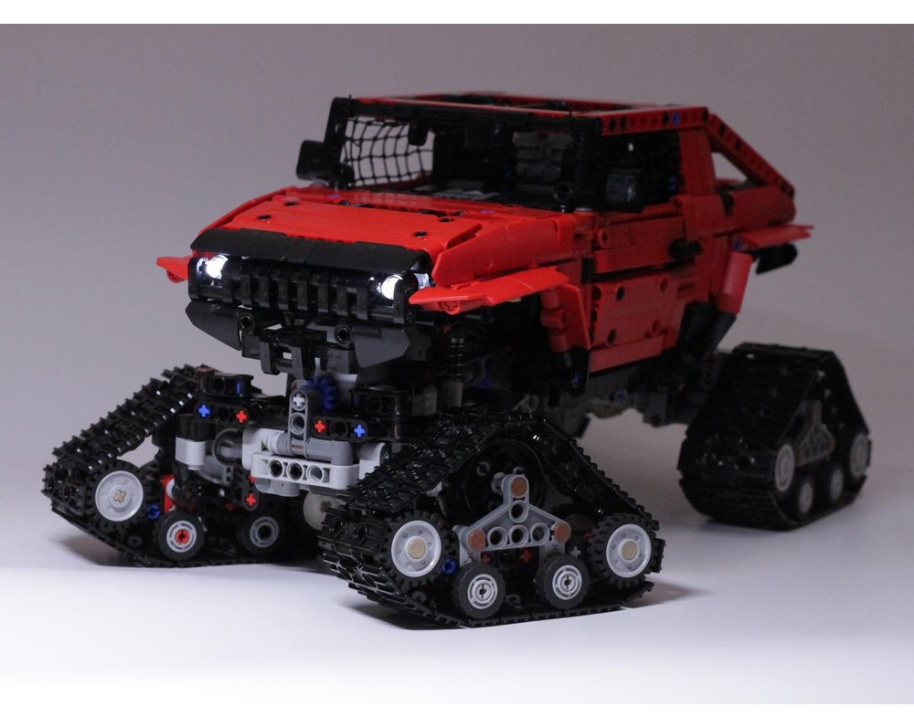 LEGO MOC-247406 Hummer HX with "Mattracks" by GearsofGloom ...