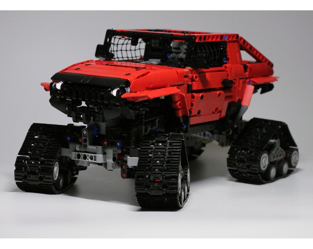 LEGO MOC-247406 Hummer HX with "Mattracks" by GearsofGloom ...