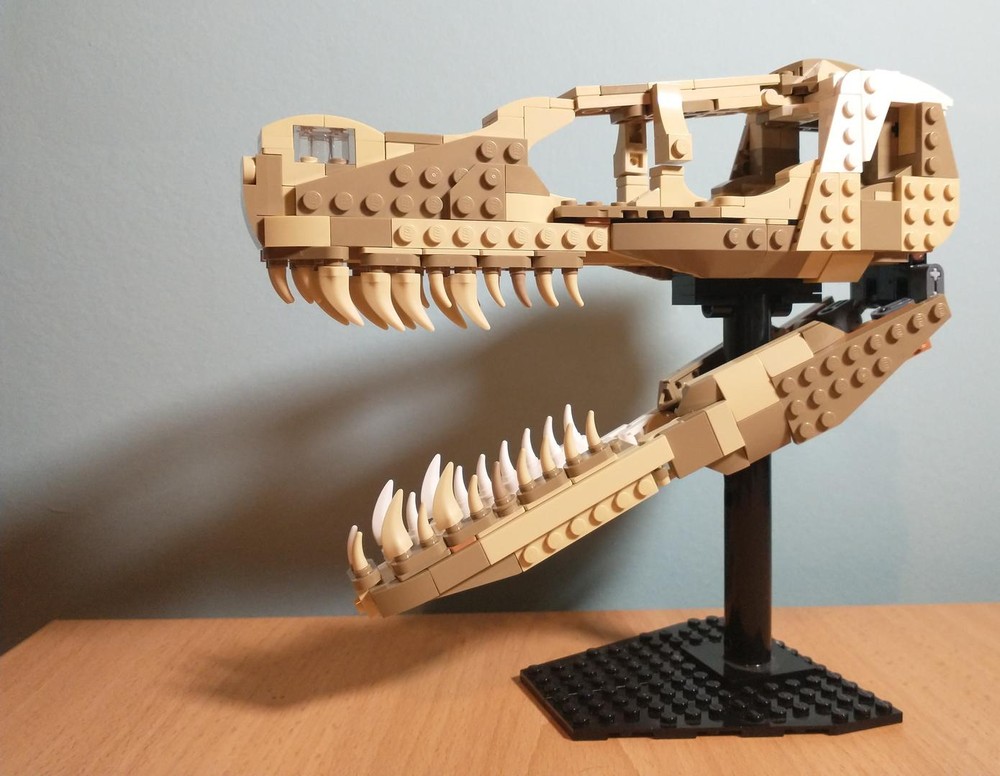 LEGO MOC-247412 Life Size Velociraptor Skull Fossil by Sionicus_Rex ...