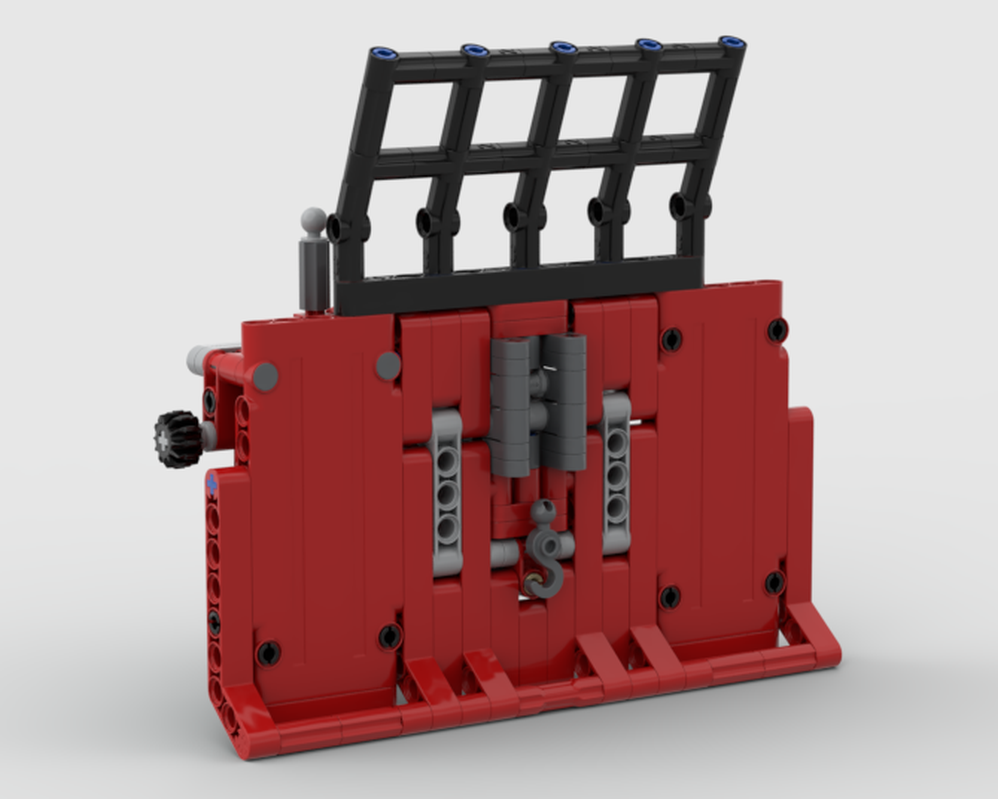 LEGO MOC-247424 Forestry Winch by JF551 | Rebrickable - Build with LEGO