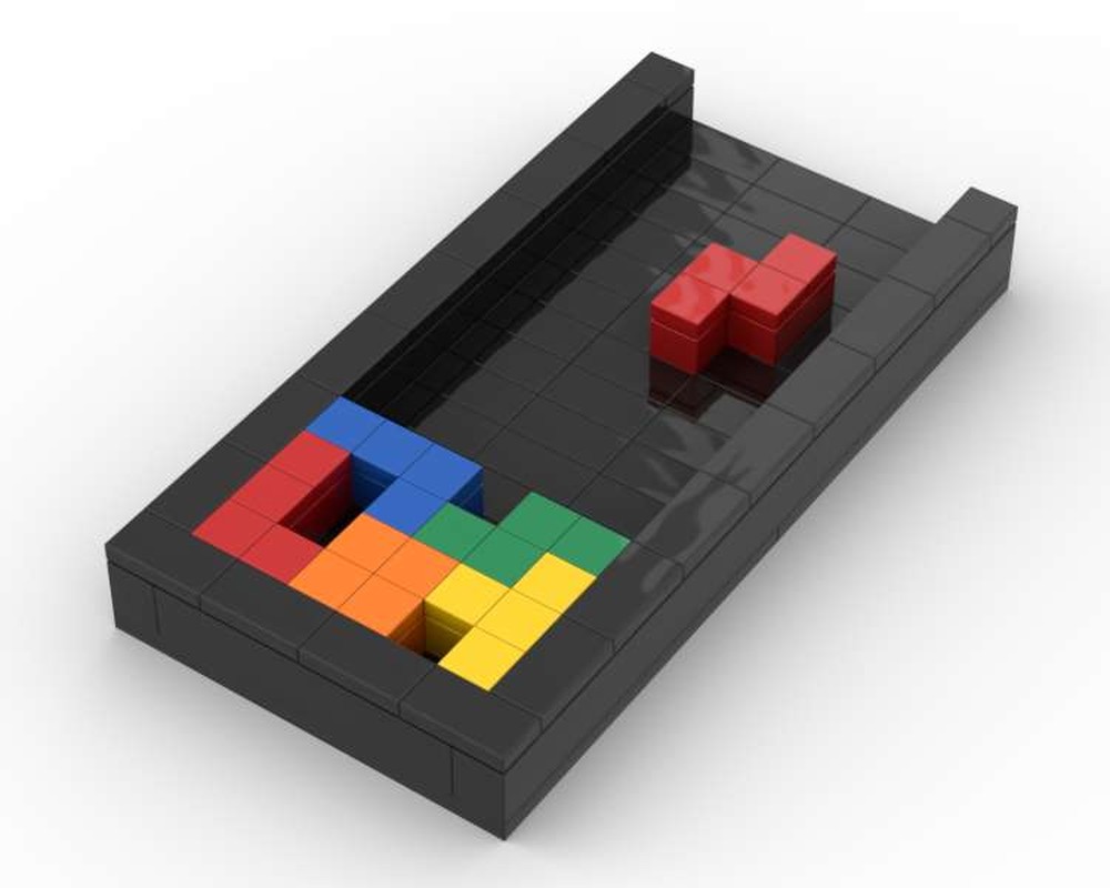 LEGO MOC Tetris by Finnigan | Rebrickable - Build with LEGO