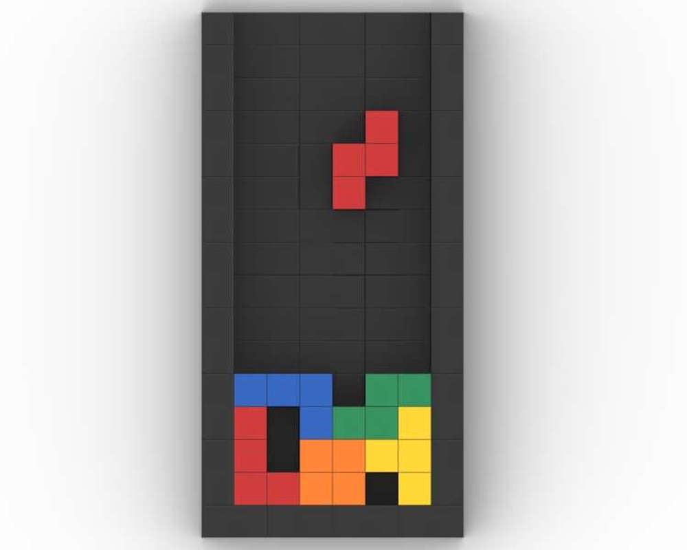 LEGO MOC Tetris by Finnigan | Rebrickable - Build with LEGO