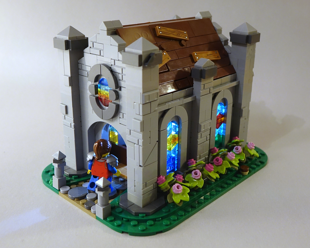 LEGO MOC Small medieval chapel by solidhippo | Rebrickable - Build with ...