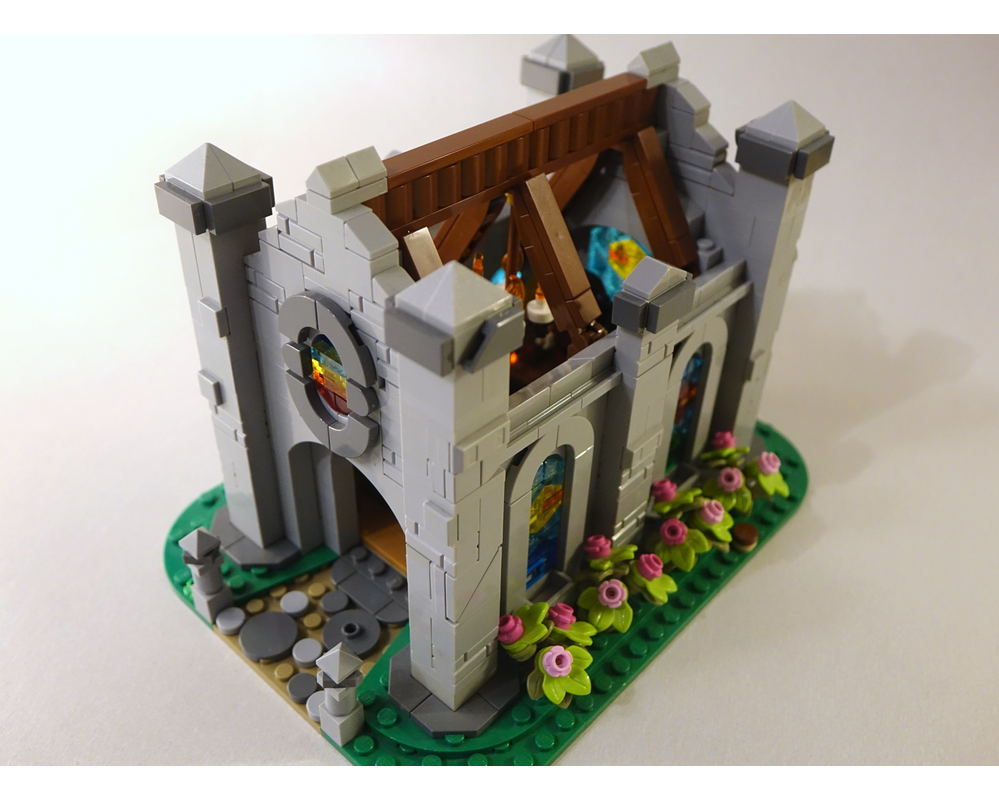LEGO MOC Small medieval chapel by solidhippo | Rebrickable - Build with ...