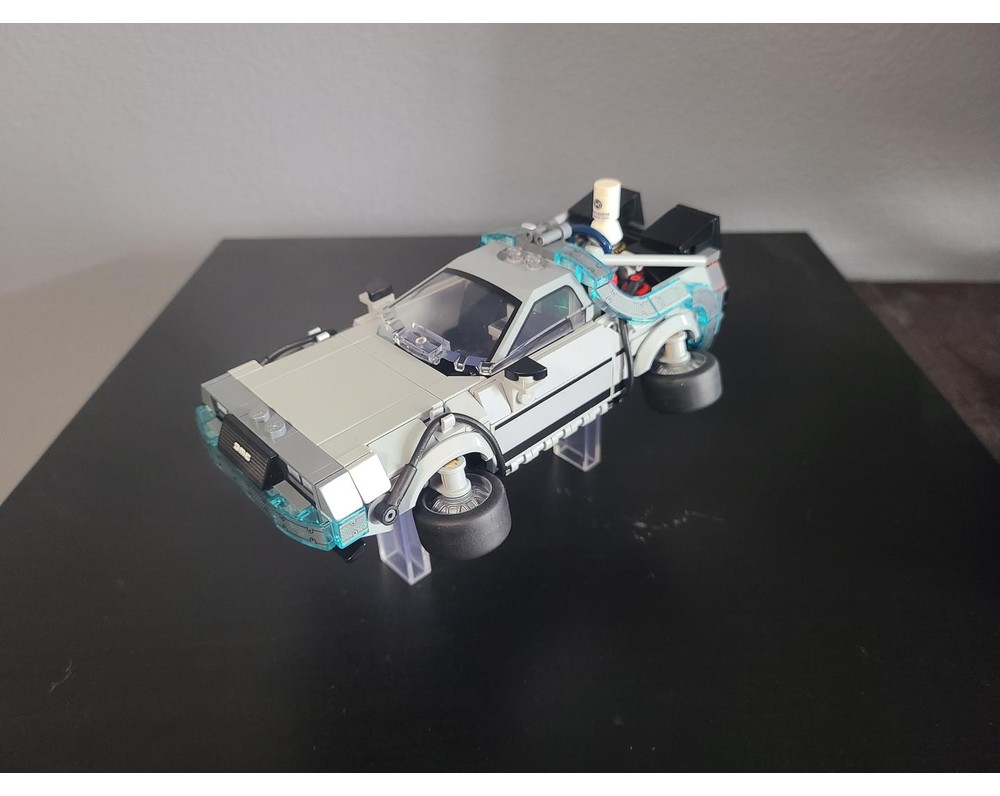 LEGO MOC LEGO 77256 DeLorean Time Machine – Functional BTTF I–II Wheel ...
