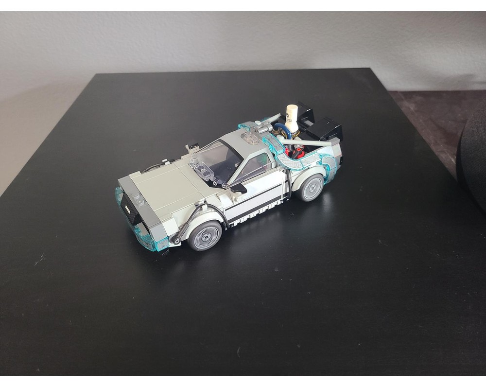 LEGO MOC LEGO 77256 DeLorean Time Machine – Functional BTTF I–II Wheel ...