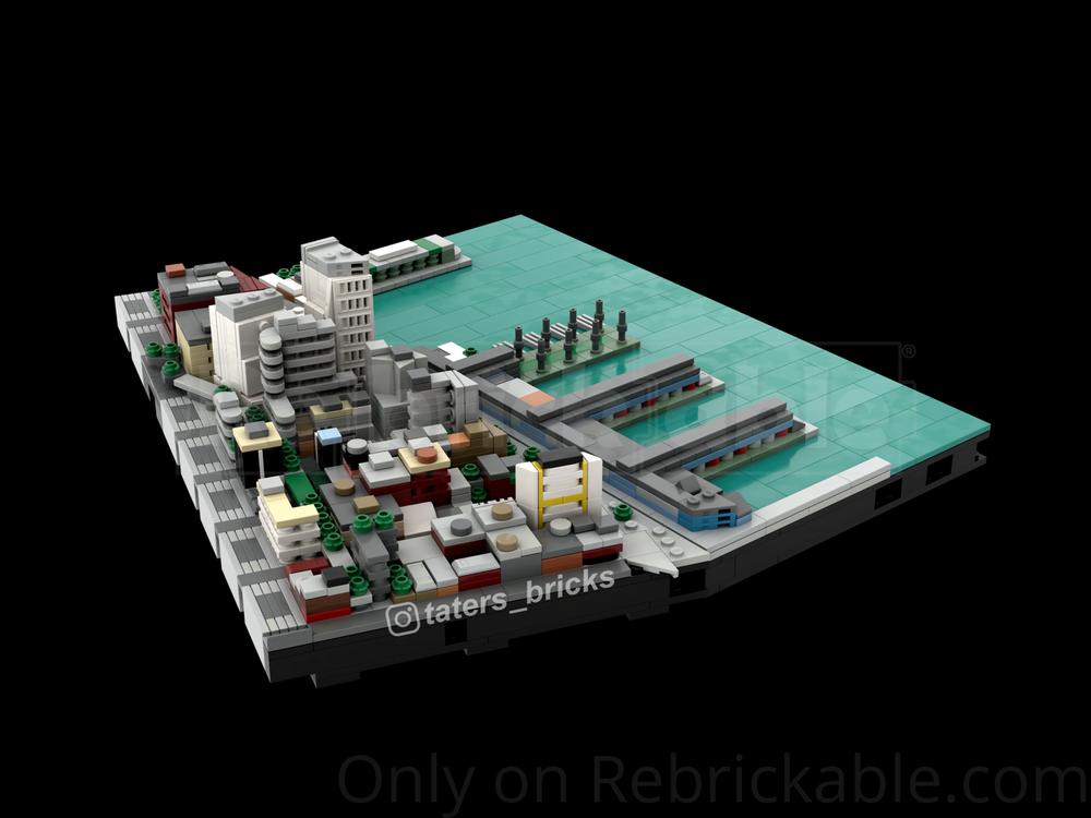 LEGO MOC-247451 Chelsea Piers - NYC by Taters | Rebrickable - Build ...
