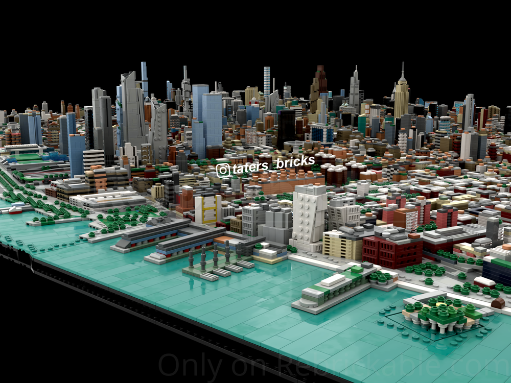 LEGO MOC-247451 Chelsea Piers - NYC by Taters | Rebrickable - Build ...