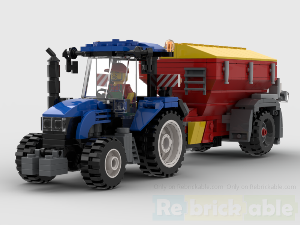 LEGO MOC-247457 Trailed Fertiliser Spreader by kotska261 | Rebrickable ...