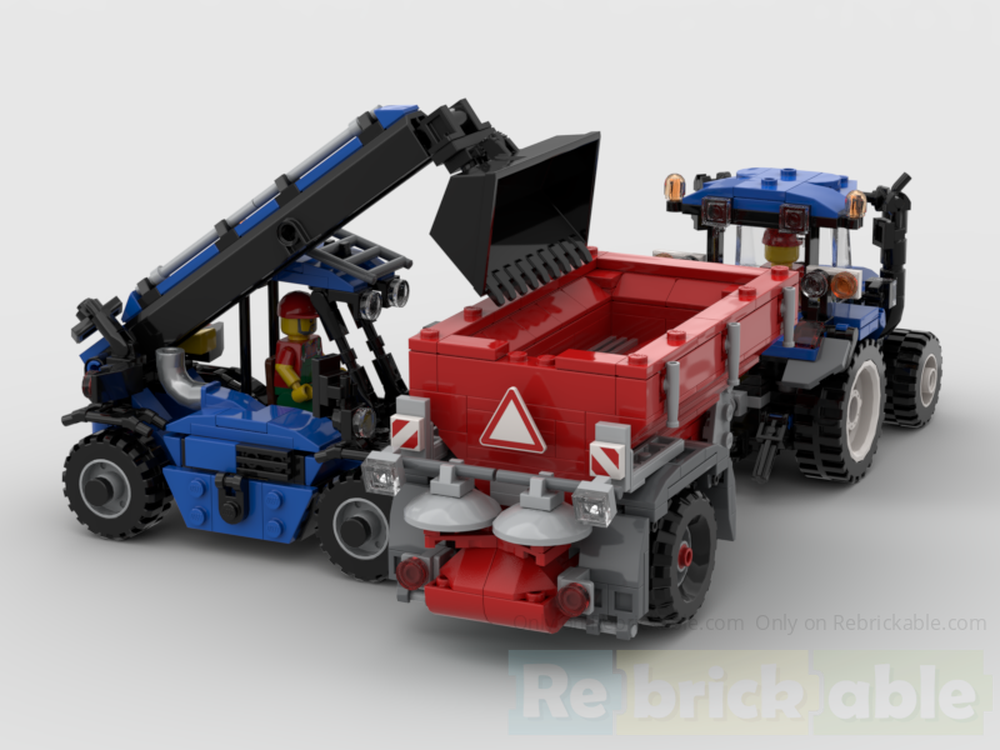 LEGO MOC-247457 Trailed Fertiliser Spreader by kotska261 | Rebrickable ...