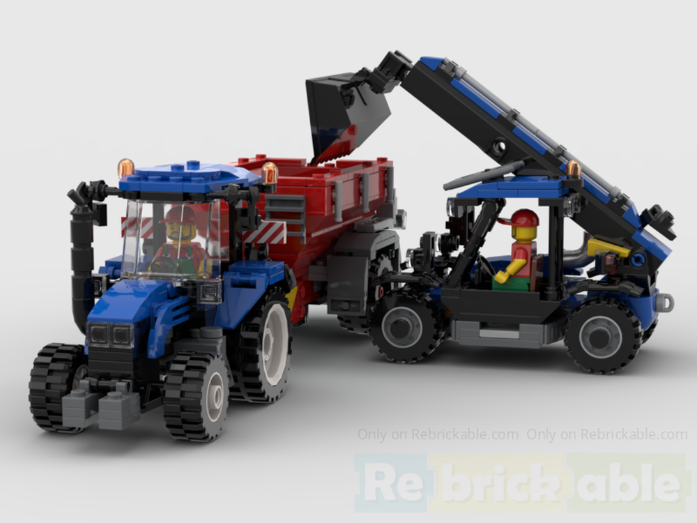LEGO MOC-247457 Trailed Fertiliser Spreader by kotska261 | Rebrickable ...