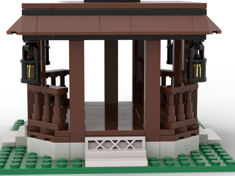 LEGO MOC-247477 Gazebo by Viernes | Rebrickable - Build with LEGO
