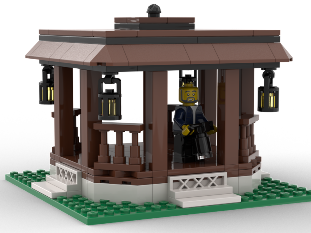 LEGO MOC-247477 Gazebo by Viernes | Rebrickable - Build with LEGO