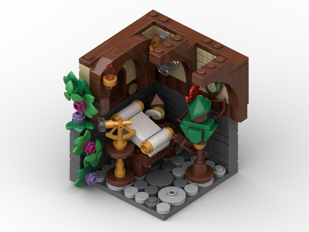 LEGO MOC Medieval Elven Habitat by brickvirtuoso | Rebrickable - Build ...