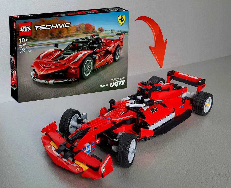 LEGO MOC 42212 Formula One car by Bortnick | Rebrickable - Build with LEGO