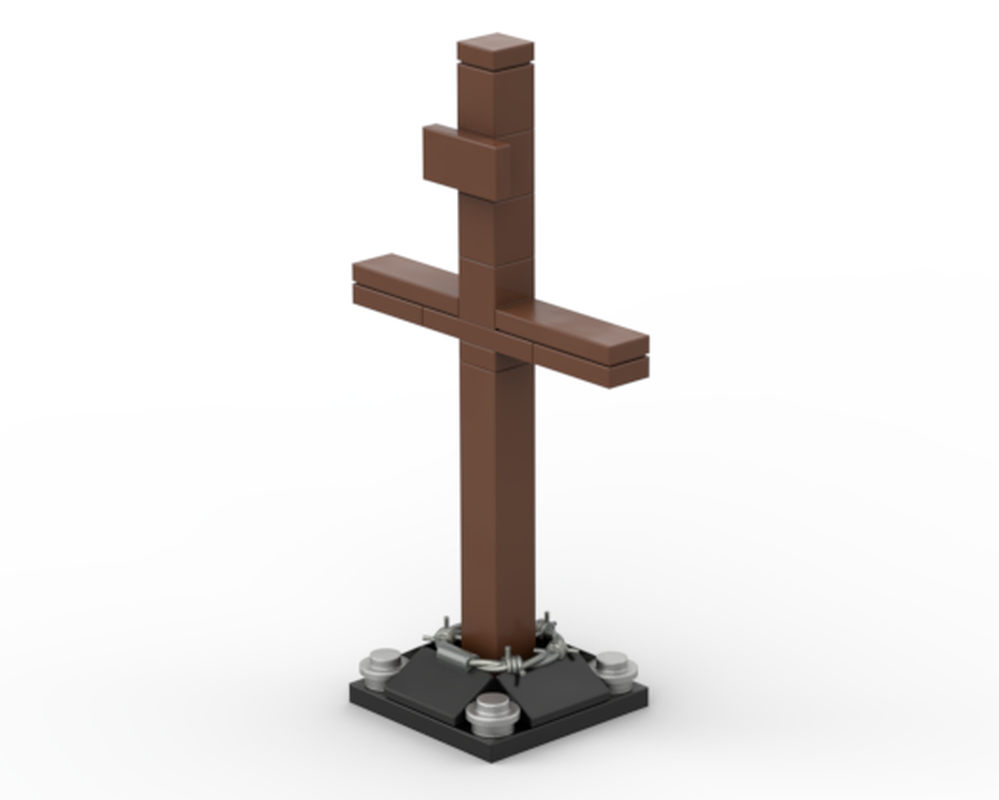 LEGO MOC-247503 Cross of Christ by rustywuth | Rebrickable - Build with ...