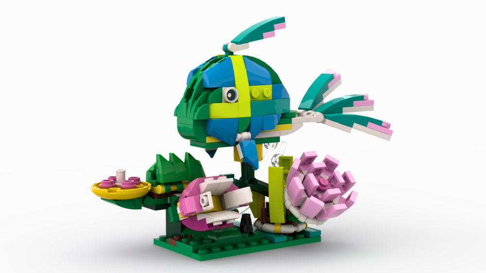 LEGO MOC 31384 Fish by Lenarex | Rebrickable - Build with LEGO