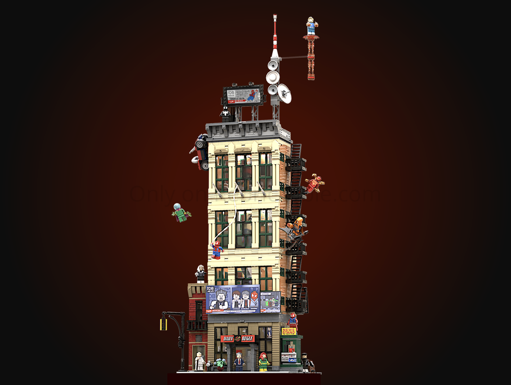 LEGO MOC-247542 The Daily Bugle - 76178-1 modification by raguidel ...