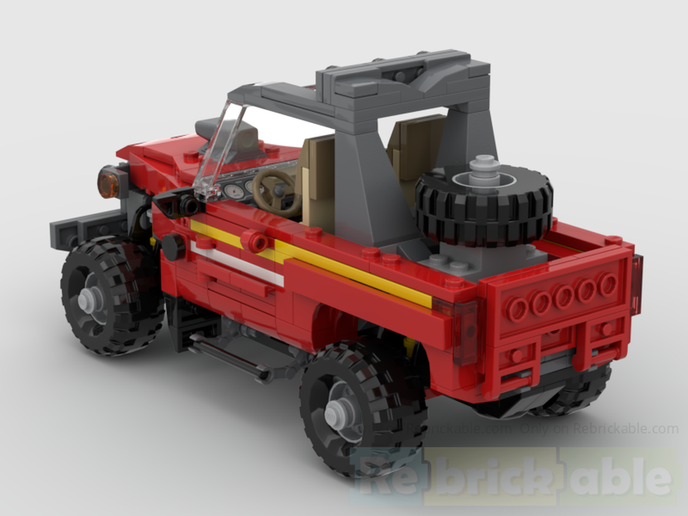 LEGO MOC Scout 4x4 by kotska261 | Rebrickable - Build with LEGO