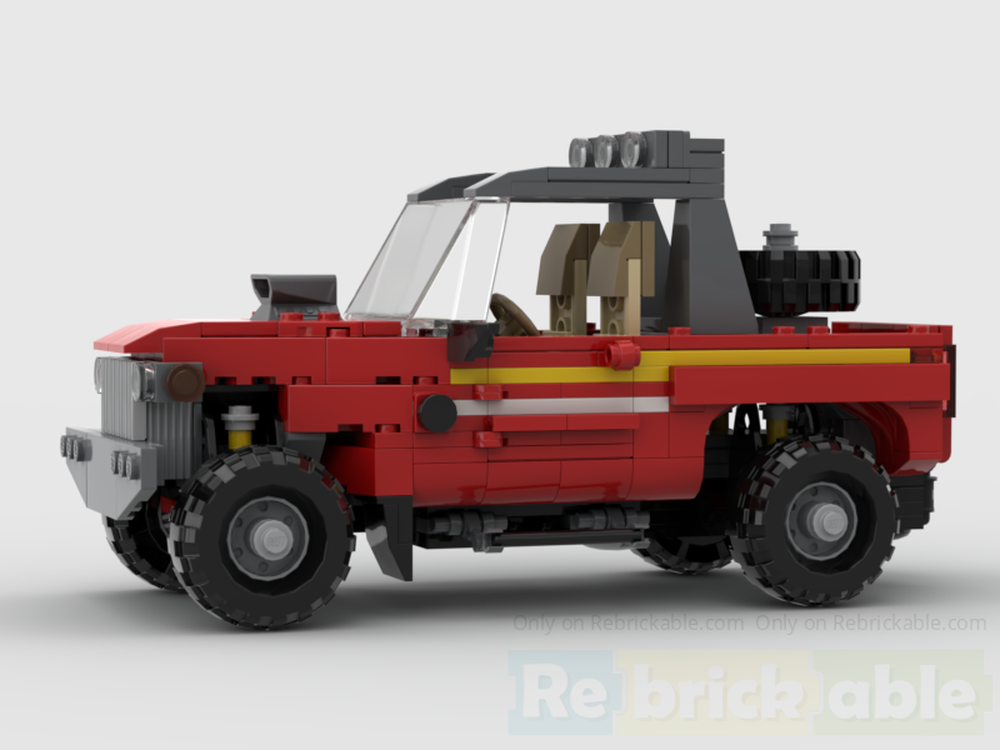LEGO MOC Scout 4x4 by kotska261 | Rebrickable - Build with LEGO