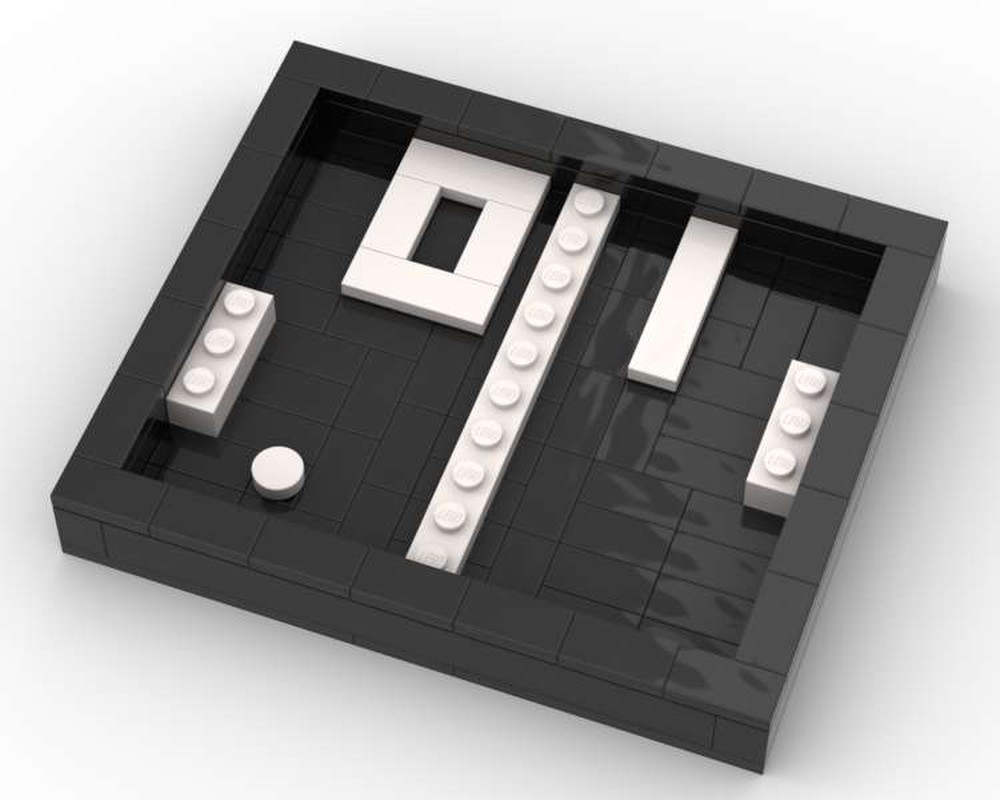 LEGO MOC Pong by Finnigan | Rebrickable - Build with LEGO