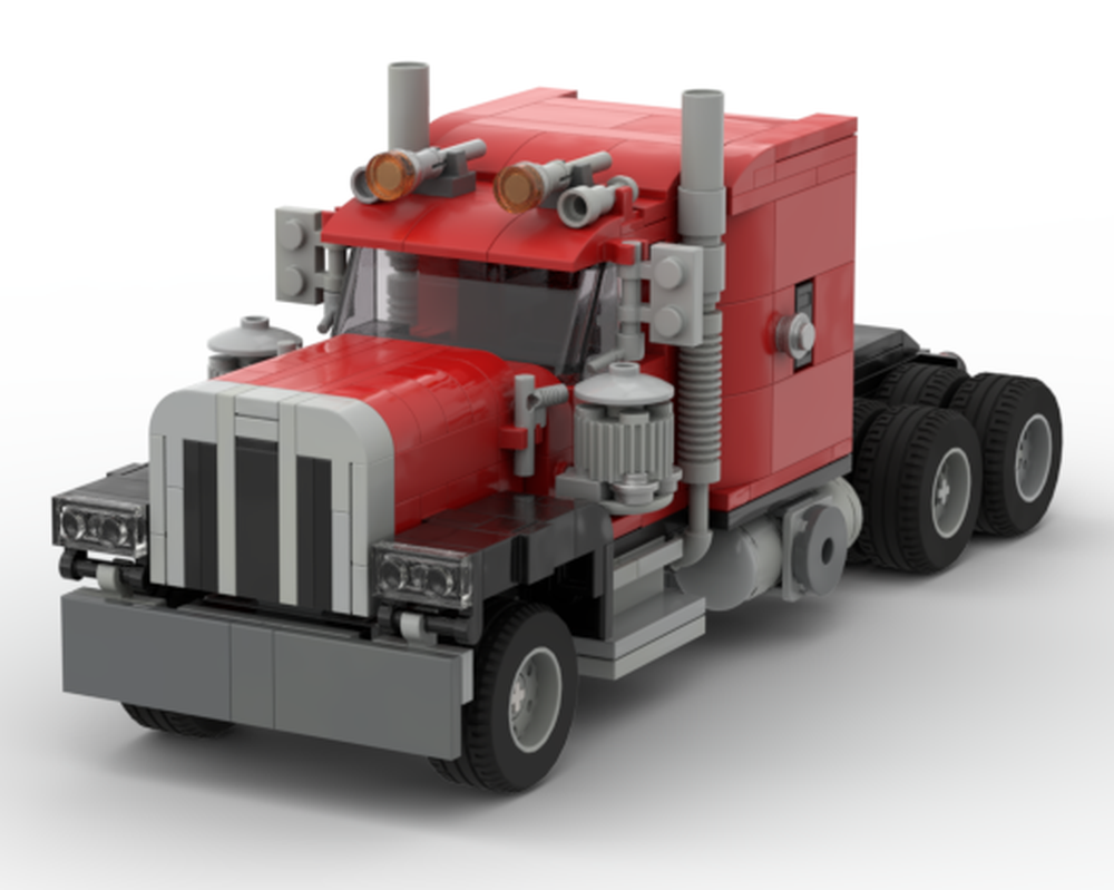 LEGO MOC Peterbilt 379 American Semi Truck by rustywuth | Rebrickable ...