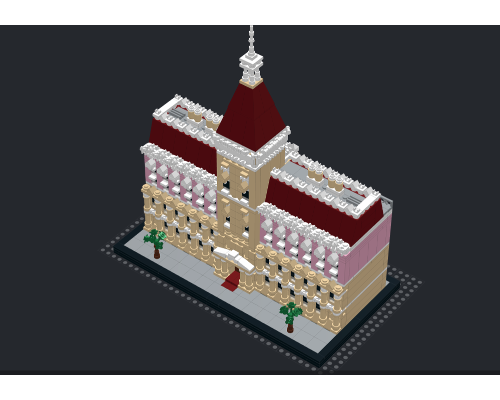 LEGO MOC Grand Hotel by Artbrix | Rebrickable - Build with LEGO
