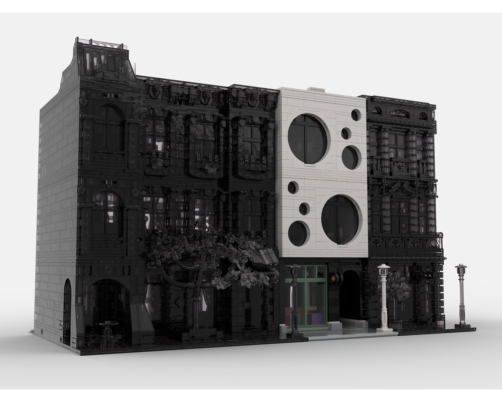 LEGO MOC-247597 Abstract Art Gallery & Vinyl Store by Mattysek289 ...